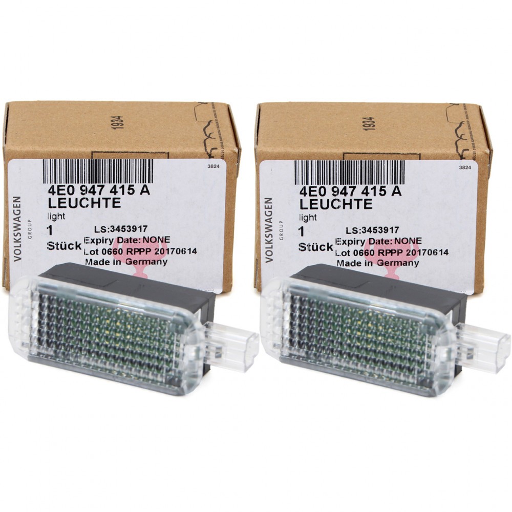 Set 2 Buc Lampa Interioara Led Oe Audi A4 B8 2007-2015 4E0947415A ...
