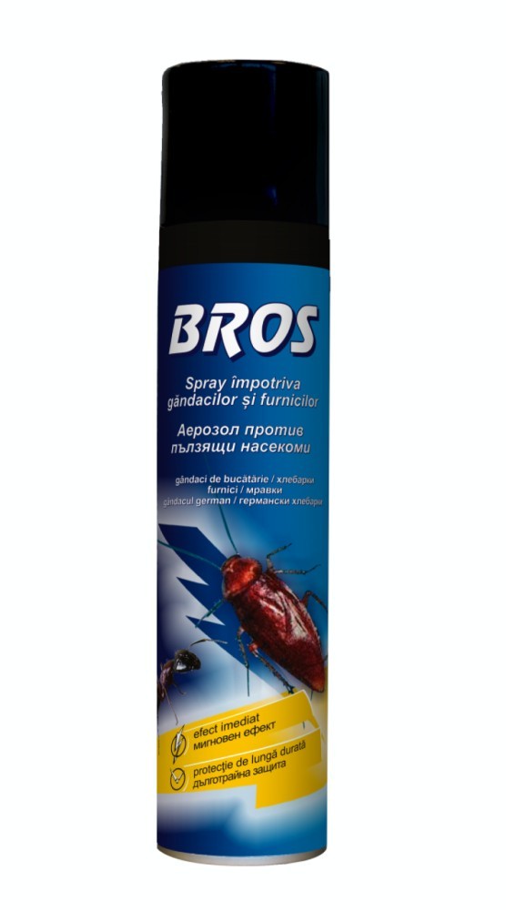 Spray BROS universal pentru insecte, 400ml (zburatoare si taratoare ...