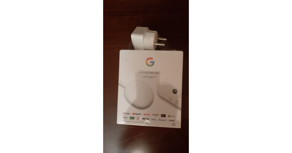 Google Chromecast TV 4k cu telecomanda nou sigilat. | arhiva Okazii.ro