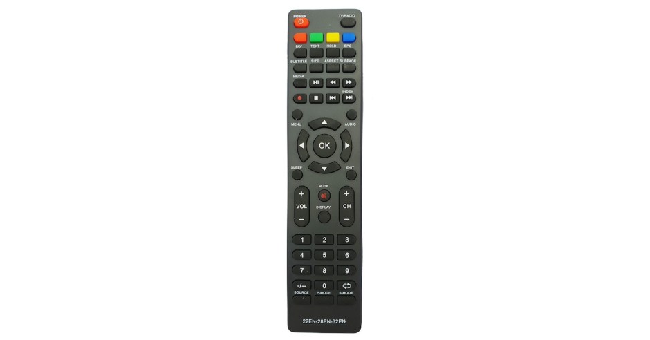 Telecomanda pentru Led Nei-Akai,neagra cu functiile telecomenzii ...