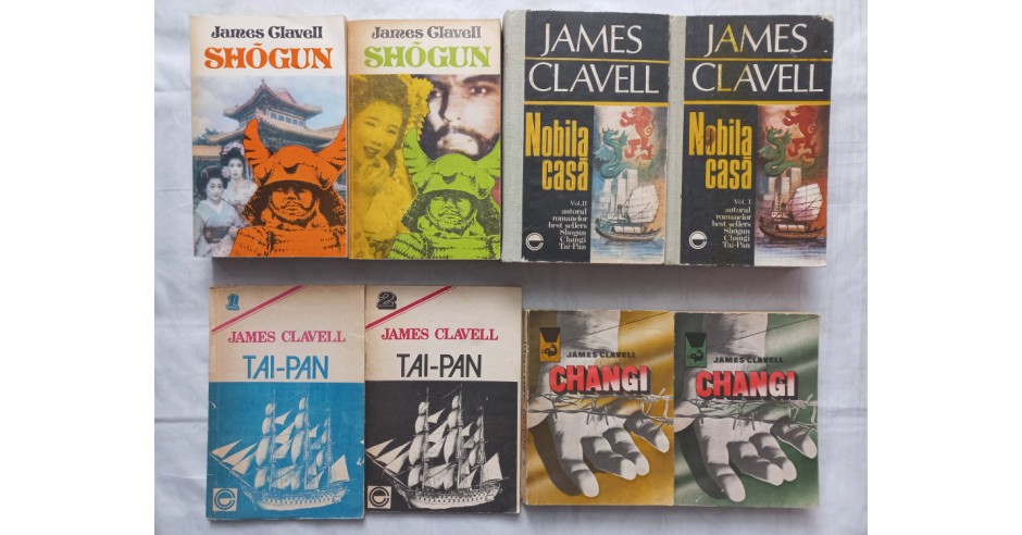 JAMES CLAVELL- SHOGUN+ NOBILA CASA+ TAI-PAN [2 VOL. SEMNAL] + CHANGI. 8 ...