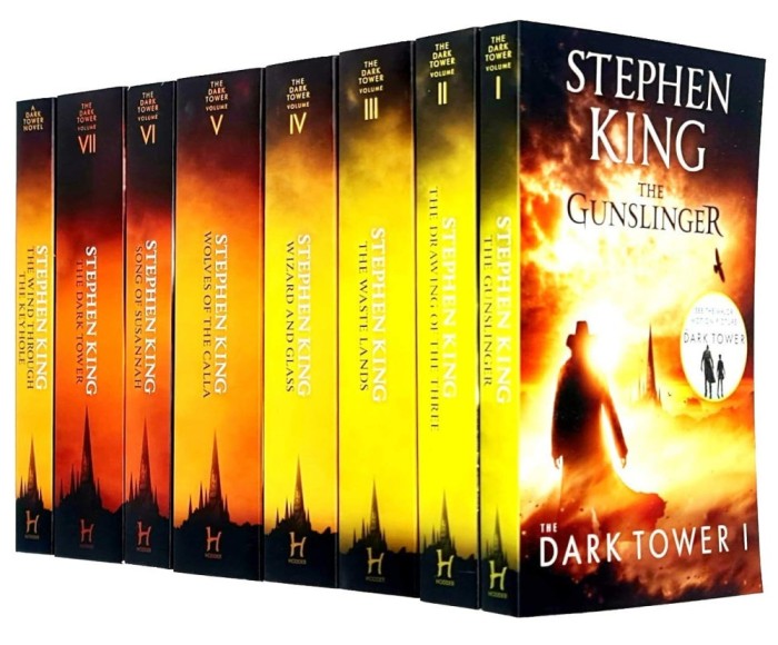 Stephen King Dark Tower Collection 8 Books Set (1 To 8 Books Set ...