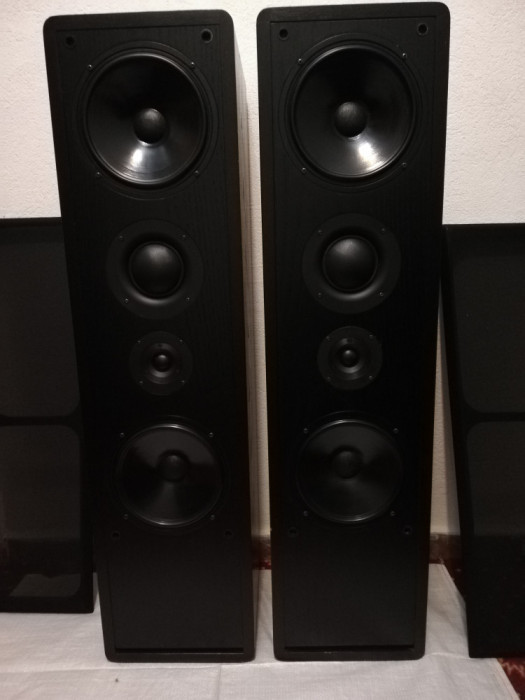 Boxe Rare High-End IQ Modell 4180 AT - 120 -180 watt/Vintage/Impecabile ...