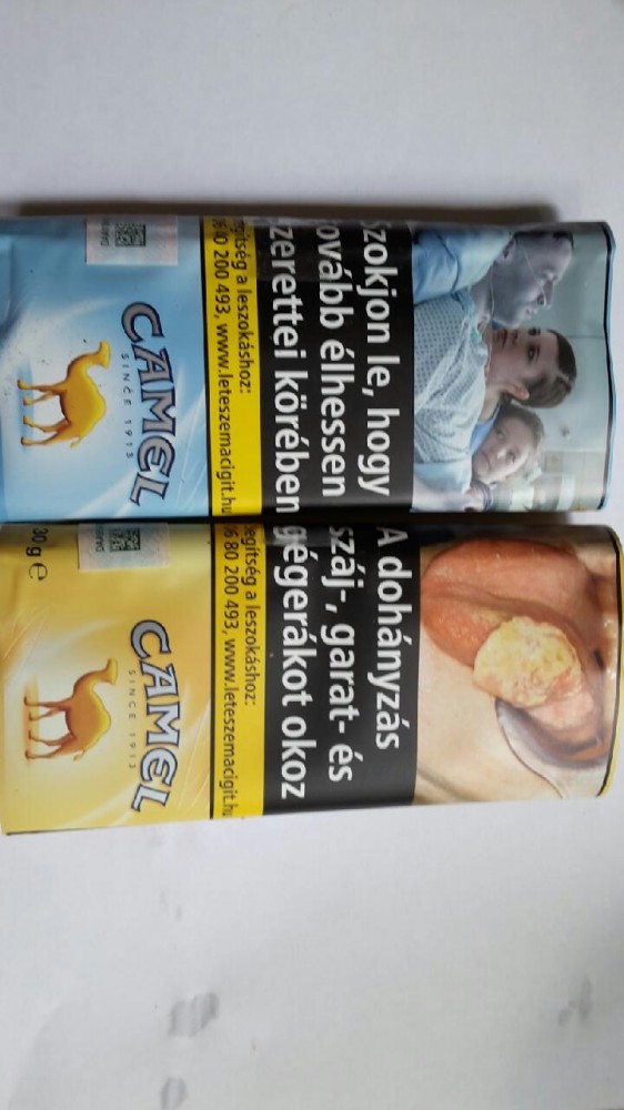 Tutun Camel albastru si galben, pliculet 30 grame | arhiva Okazii.ro