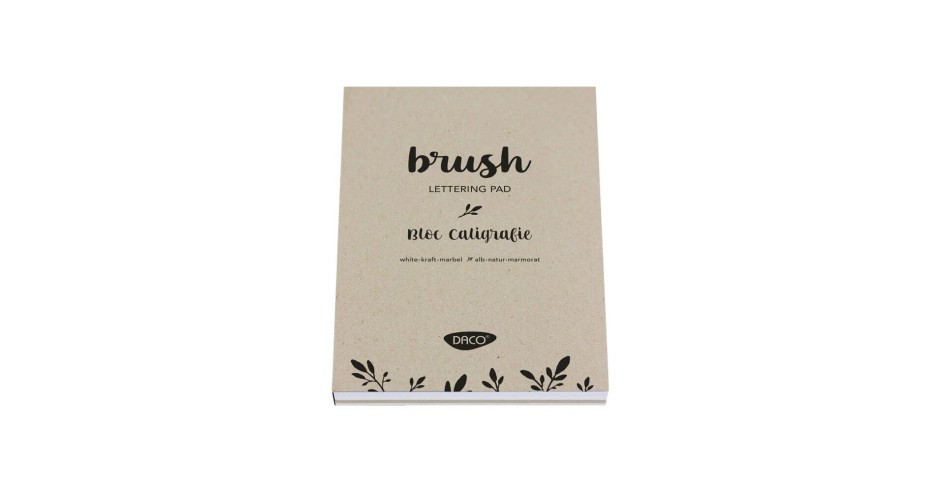 Bloc Hartie A5 pentru Caligrafie DACO, 50 File, 275 g/m?, Set Hartie ...