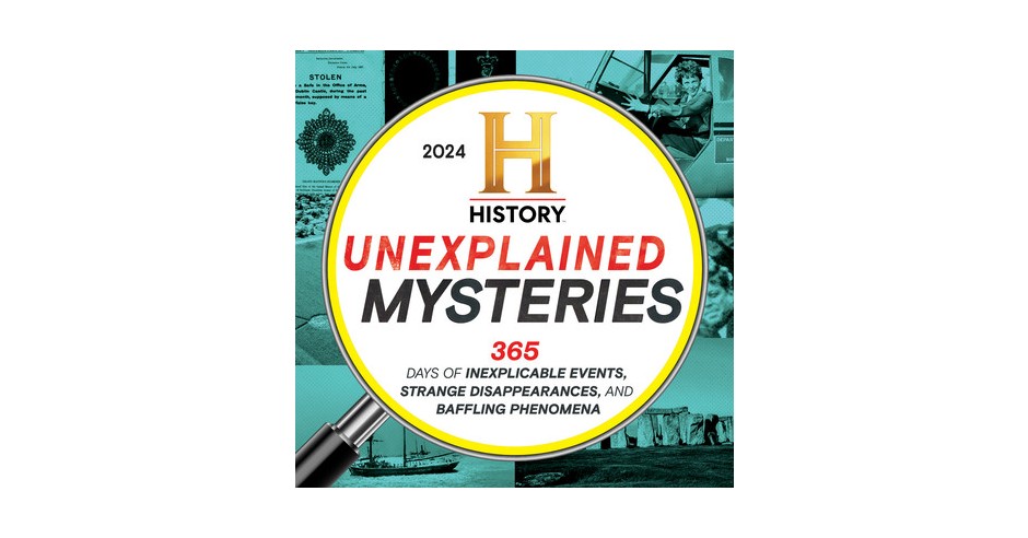2024 History Channel Unexplained Mysteries Boxed Calendar: 365 Days of Inexplicable Events ...