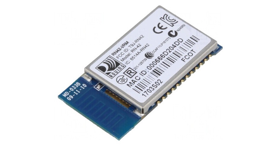 Modul Bluetooth GPIO UART SMD 3.0 EDR RN42 | Okazii.ro