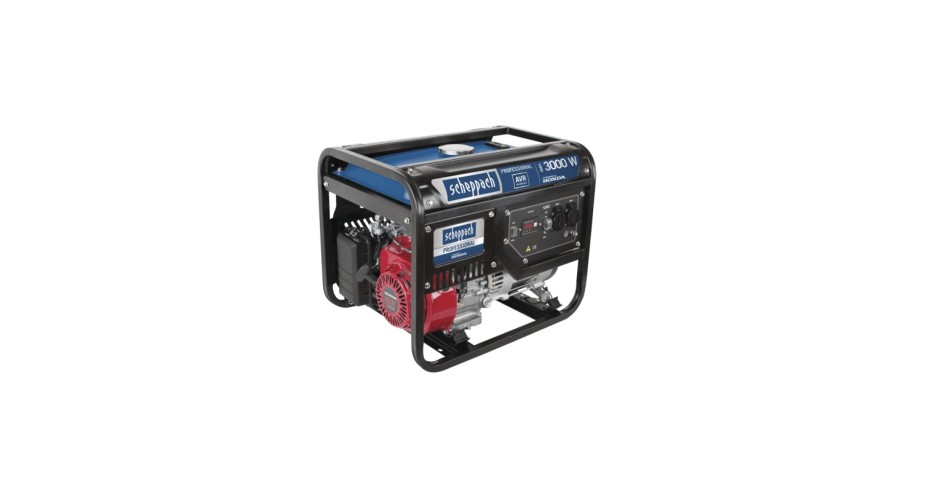 Generator de curent pe benzina SG3500 Scheppach 5906209901, 3000 W, 6.5 ...