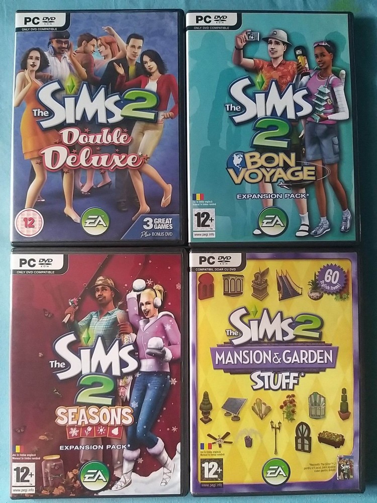 SIMS 2- DVD-uri , 4 buca?i - jocuri pe PC varsta 12 ani | arhiva Okazii.ro