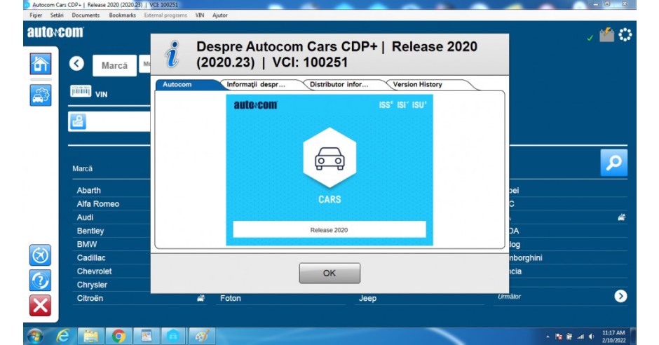 Instalare Autocom 2020.23 LB Romana DS150e DS100E | arhiva Okazii.ro