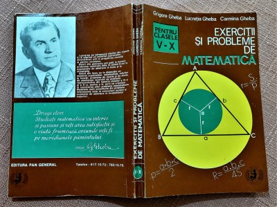 Exercitii si probleme de matematica pentru clasele V-X - Grigore Gheba ...