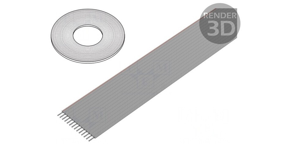 Cablu Bandă 1,27mm 12x26AWG PVC Neecranat | Okazii.ro