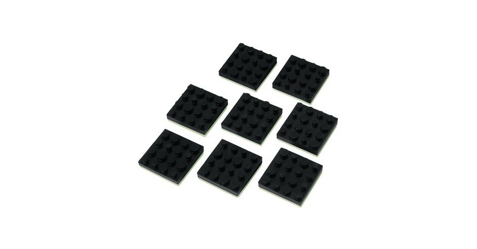 Set 8 picioruse de cauciuc pentru boxe Monacor LAV-8 | arhiva Okazii.ro