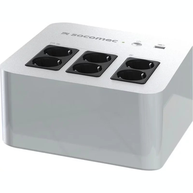 UPS SOCOMEC Line Int. cu management brick 800VA/ 480W AVR 6 x socket ...