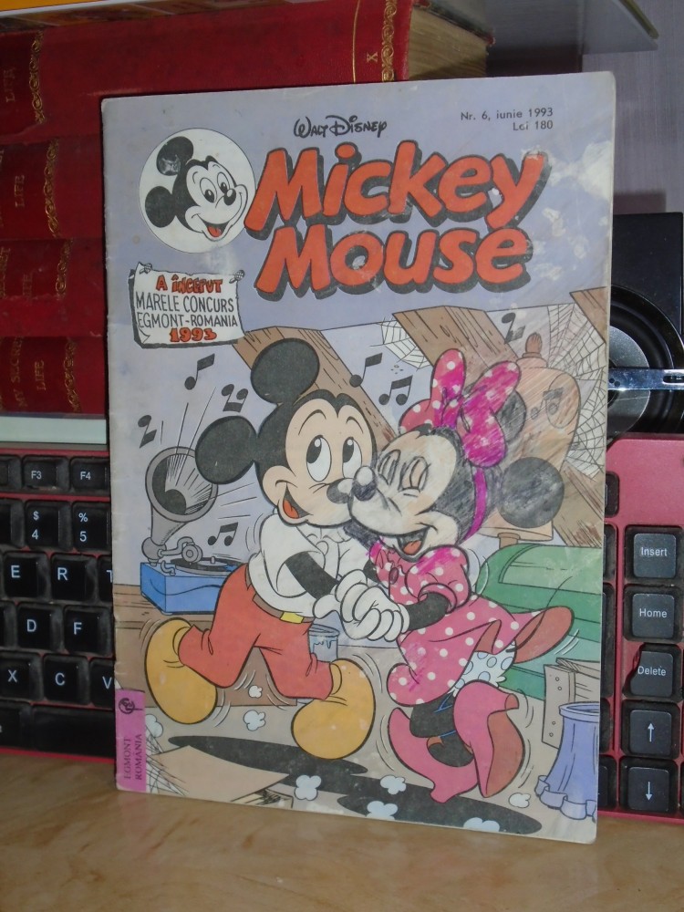 MICKEY MOUSE * REVISTA BENZI DESENATE , EGMONT ROMANIA , NR. 6 / 1993 ... MICKEY MOUSE * REVISTA BENZI DESENATE , EGMONT ROMANIA , NR. 6 / 1993 ...