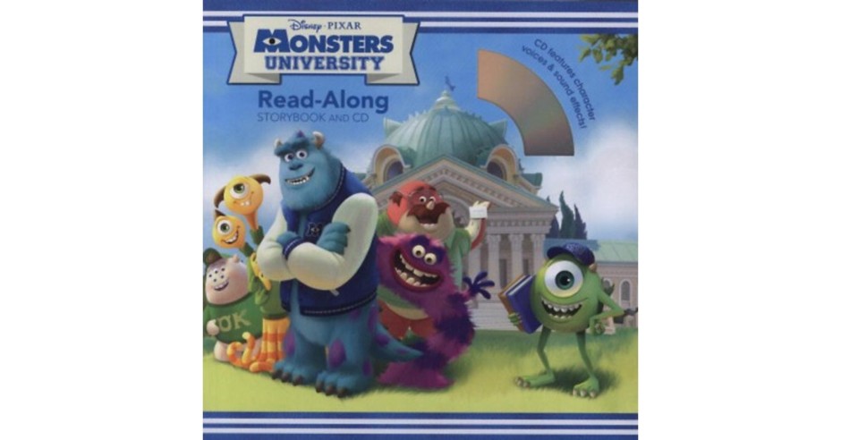 Disney Pixar Monsters University Read-Along Storybook and CD - Ted ...