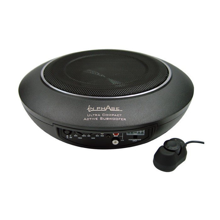 Subwoofer Bass Auto cu Amplificator, Statie incorporat In Phase 300 W ...