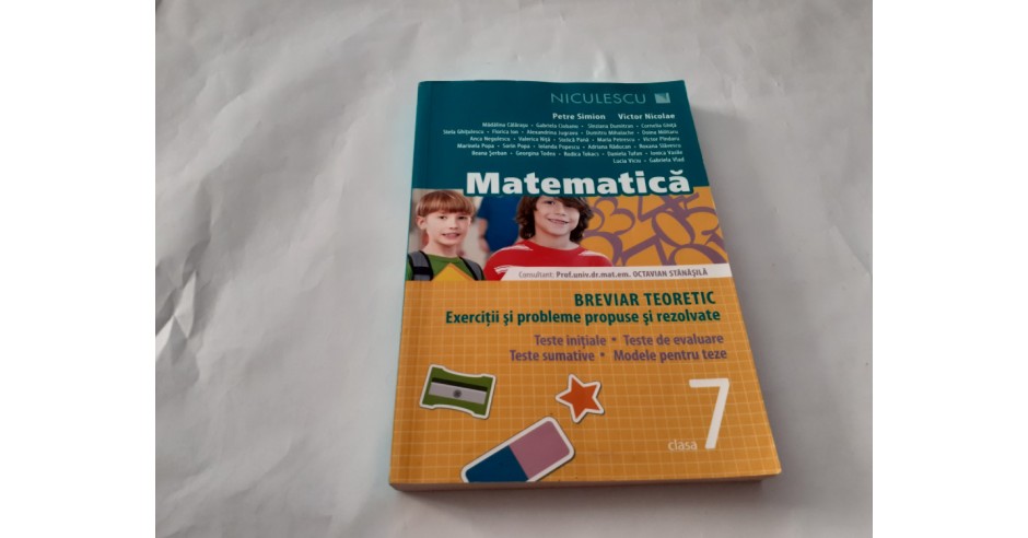 MATEMATICA CLASA A VII- ,A BREVIAR TEORETIC CU EXERCITII REZOLVATE ... MATEMATICA CLASA A VII- ,A BREVIAR TEORETIC CU EXERCITII REZOLVATE ...