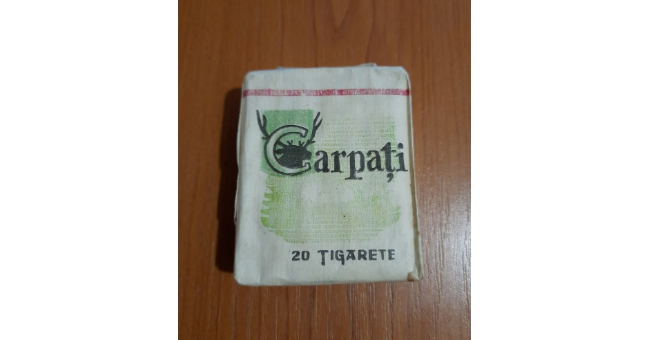 Pachet tigari Carpati anii '80 | arhiva Okazii.ro