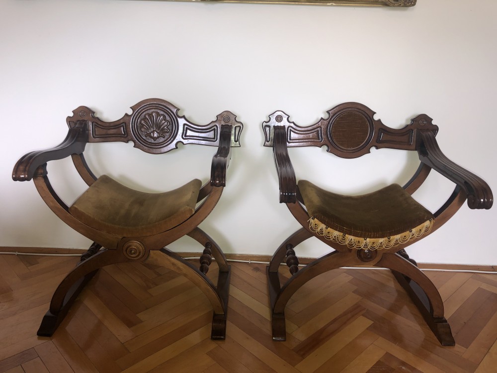 Jilt,scaun,pereche de scaune vechi franceze,sculptate in lemn masiv ...