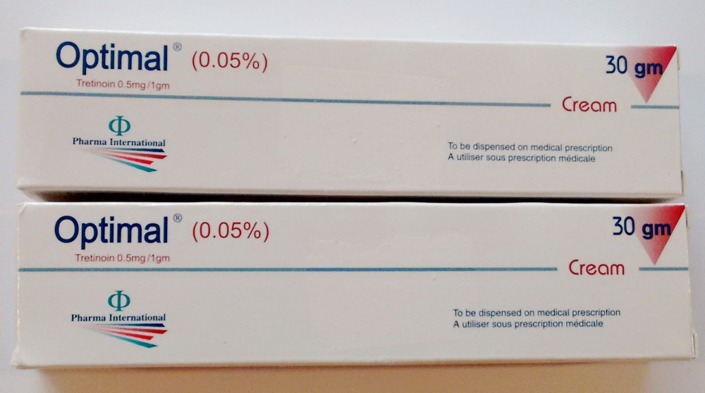 TRETINOIN 0.05% Optimal Retin A Retinol Riduri Acnee Airol Tretinoina ...