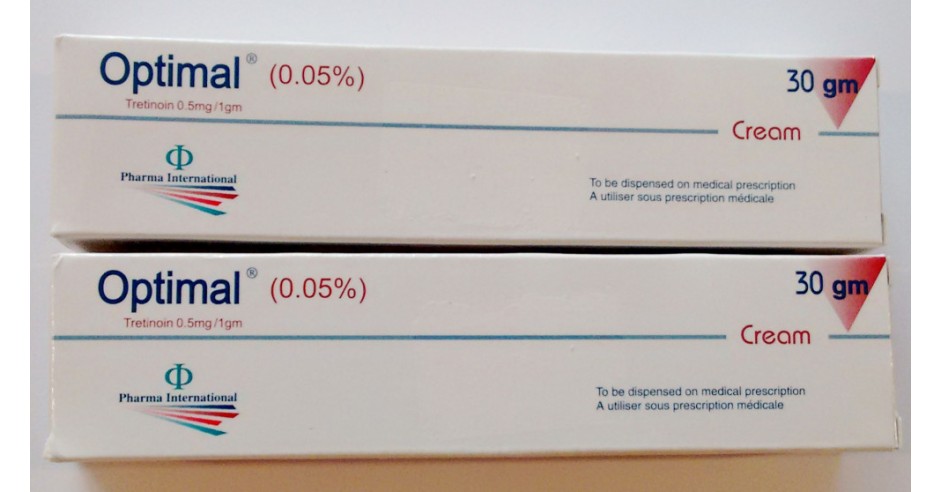 TRETINOIN 0.05% Optimal Retin A Retinol Riduri Acnee Airol Tretinoina ...