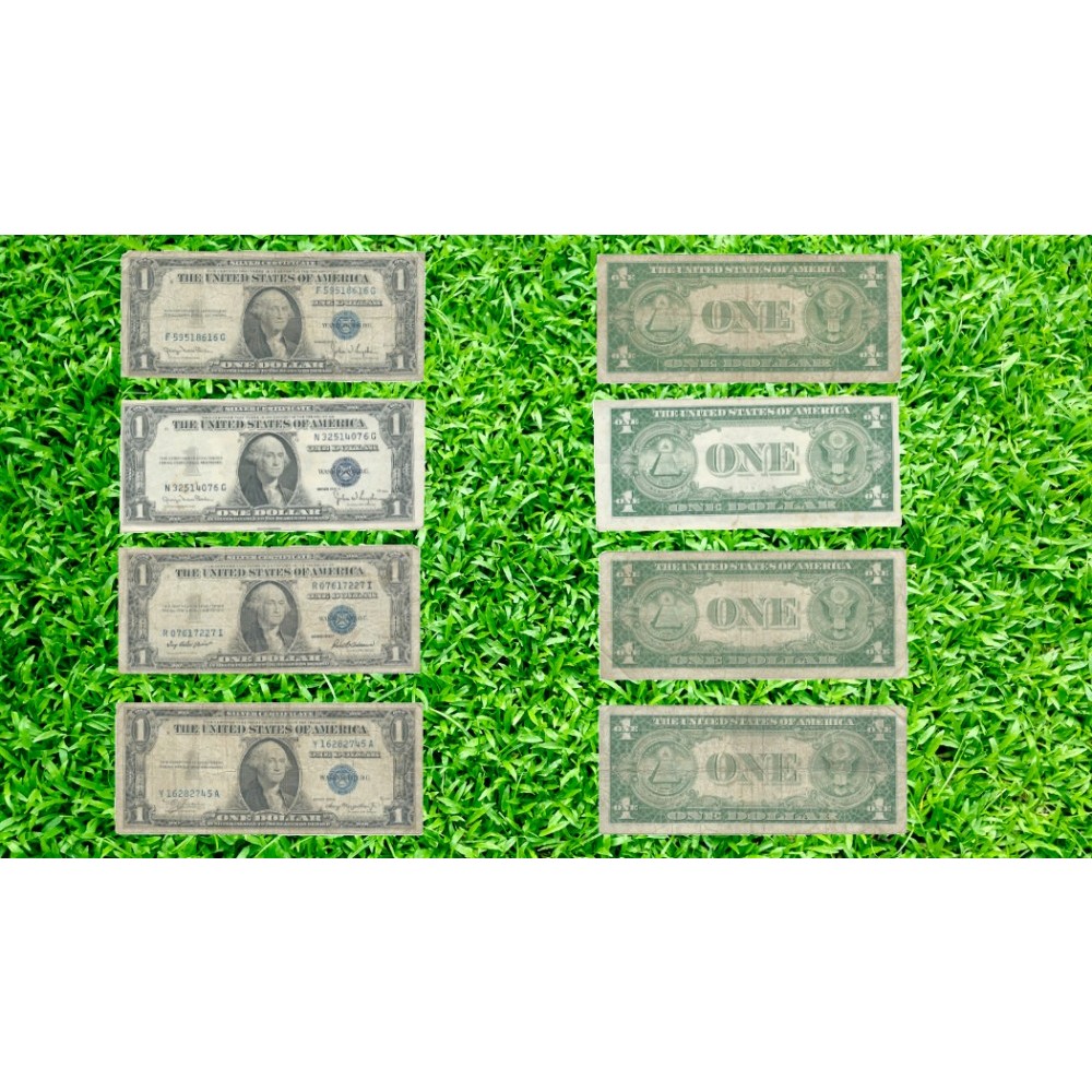 Lot bancnote autentice Dolari Americani 1935, 1957 | arhiva Okazii.ro