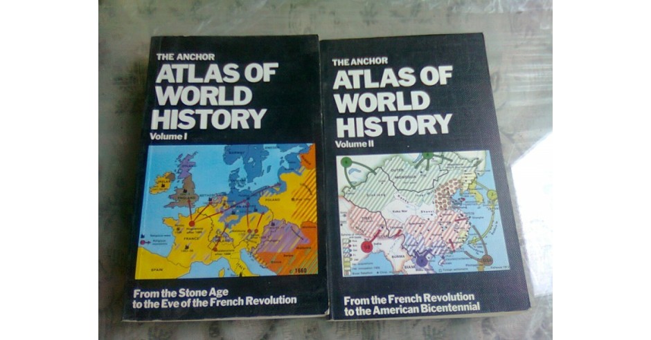 THE ANCHOR, ATLAS OF WORLD HISTORY 2 VOLUME | arhiva Okazii.ro