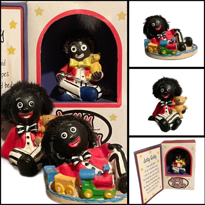 Set figurine vintage Jolly Golly Golliwog Golly Wog rare | Okazii.ro