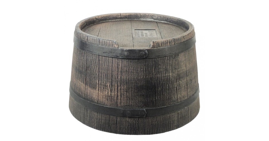 Nature Suport butoi apa de ploaie, aspect de lemn, maro, 30,5x58 cm ...