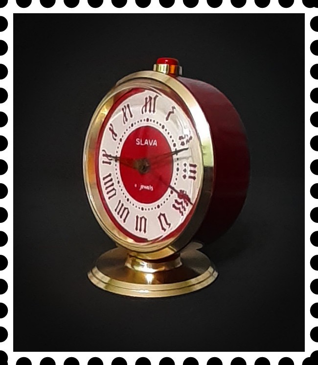 Ceas de masa rusesc Slava 11 rubine | arhiva Okazii.ro