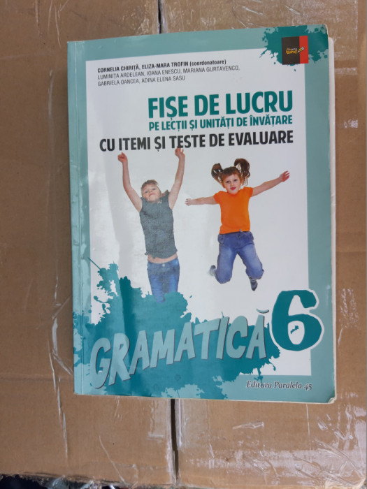 GRAMATICA CLASA A VI A FISE DE LUCRU PE LECTII SI UNITATI DE INVATARE ...