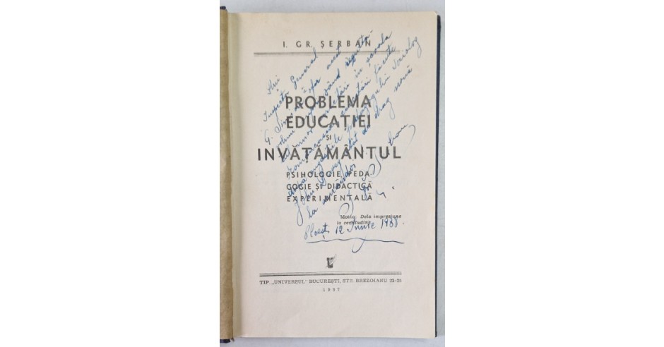 PROBLEMA EDUCATIEI SI INVATAMANTUL - PSIHOLOGIE , PEDAGOGIE SI ...