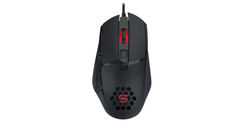 Mouse gaming Serioux Tobis, Senzor Sunplus 192, 1000-6400 DPI, switch ...