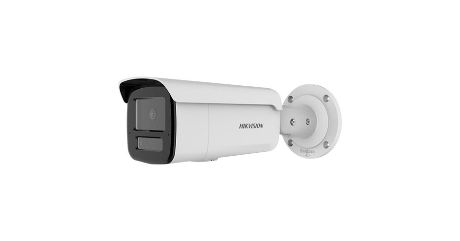 Camera IP antivandal HIKVISION, 6MP, AcuSense, lentila 4mm, IR 80m, Lumina Alba 80m, IK10, PoE ...