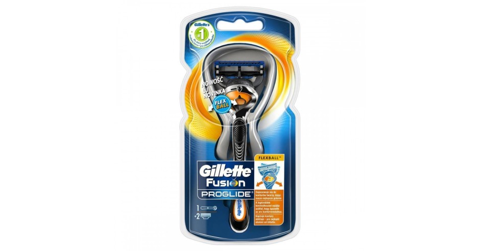 Aparat de ras Gillette Fusion Proglide manual Flexball 2 rezerve ...