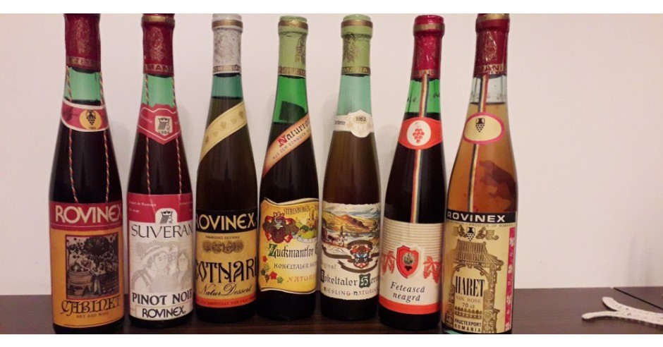 Vand sticle de vin vechi din 1983 | arhiva Okazii.ro
