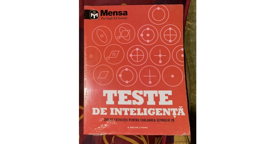 Teste de inteligenta Mensa in tipla | Okazii.ro