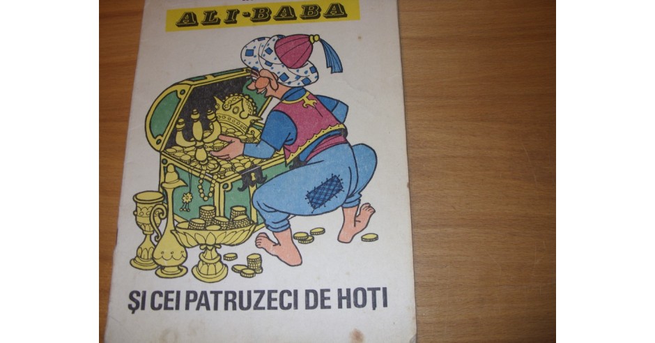 EUGEN TARU - ALI - BABA SI CEI PATRUZECI DE HOTI ( carte de colorat ...