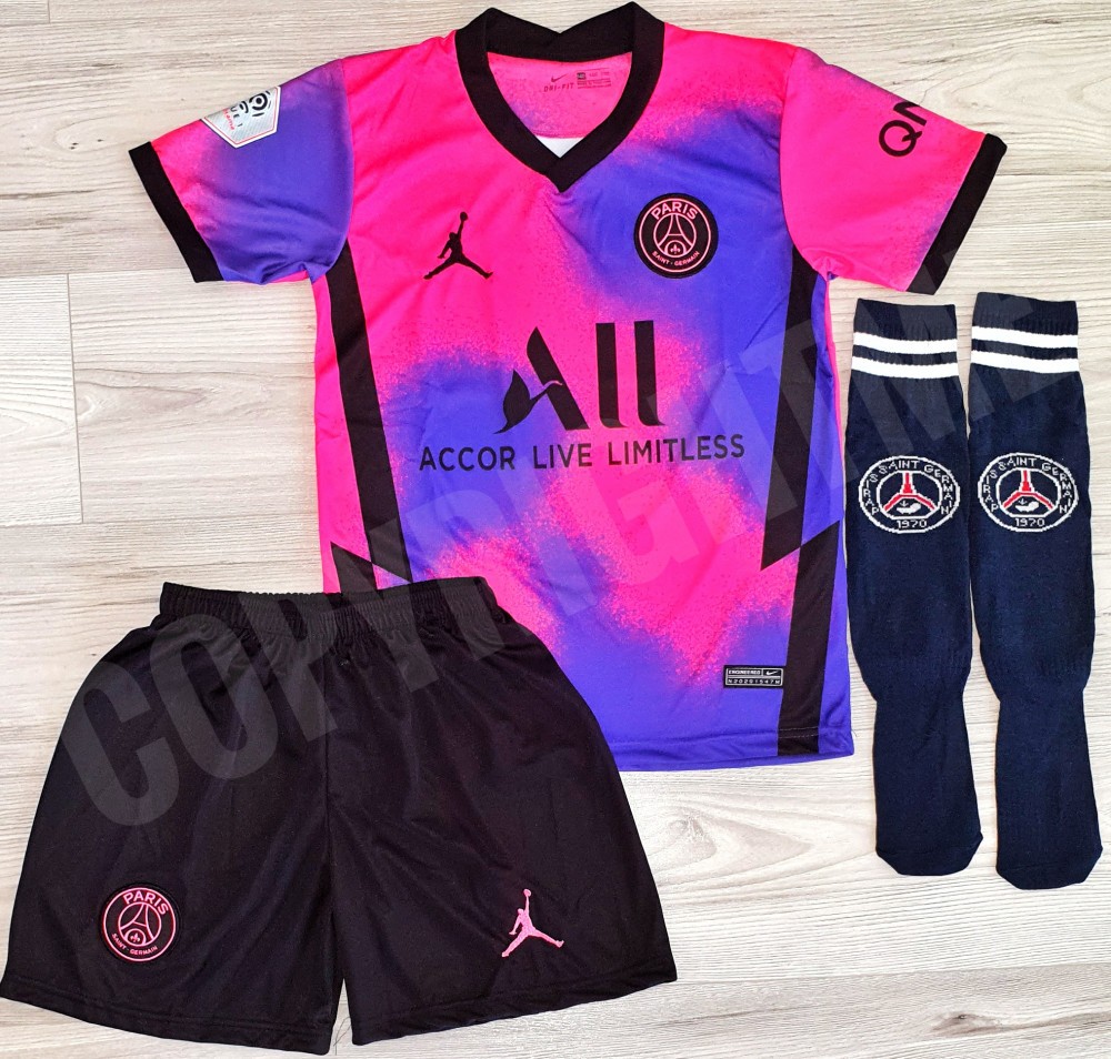 Compleu Echipament fotbal pentru copii JORDAN PSG NEYMAR ultimul model ...