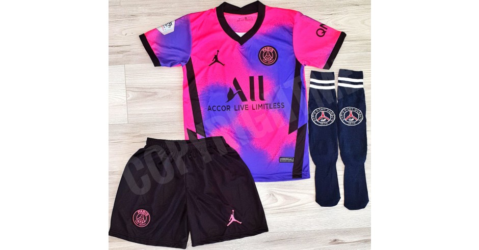 Compleu Echipament fotbal pentru copii JORDAN PSG NEYMAR ultimul model ...