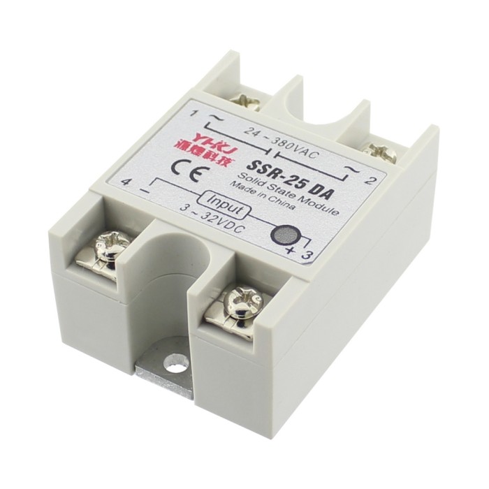 Releu Solid State, 25A, 24-380VAC SSR-25 DA, 128510 | Okazii.ro