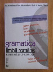 Gramatica Limbii Romane explicata si cu exercitii | arhiva Okazii.ro