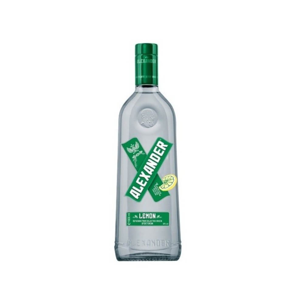 Vodca Alexander Lemon 1L, 28% Alcool, Vodca cu Lamaie, Vodca cu Aroma ...