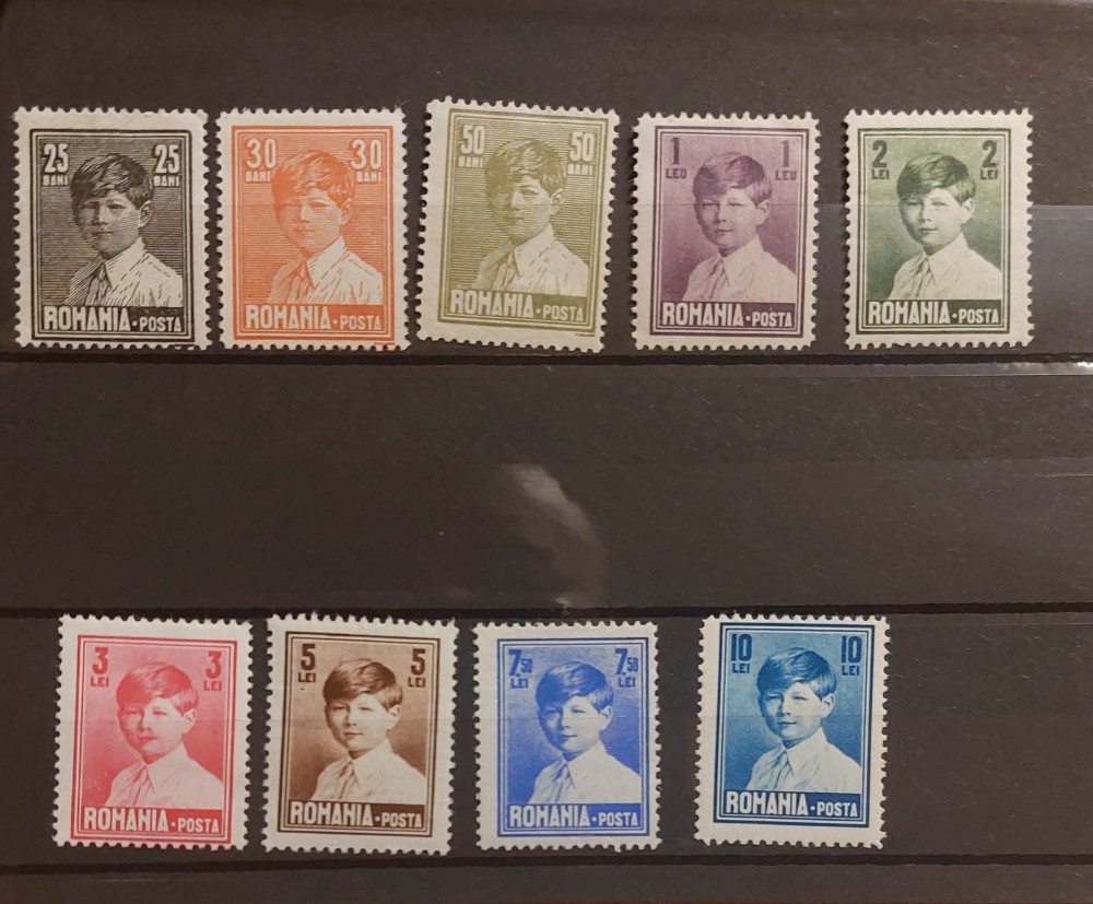 Romania 1928/29 - Mihai l,format mare,fara filigran | arhiva Okazii.ro