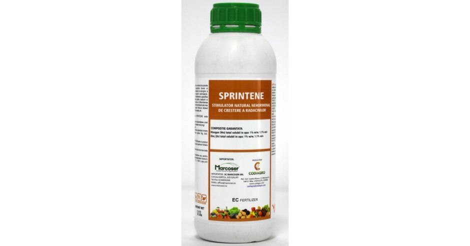 Sprintene 1L stimulator foliar/radicular de crestere al radacinilor, Codiagro, cu microelemente ...