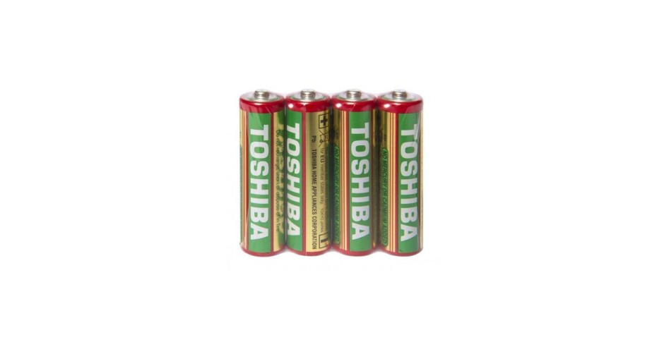 Set 4 baterii 1.5V AA R6, Toshiba | arhiva Okazii.ro