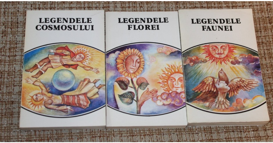 Tony Brill - 3 vol - Legendele Cosmosului Legendele Faunei Legendele ...