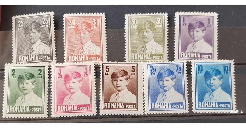 Romania 1928 - Mihai l fara filigran | arhiva Okazii.ro