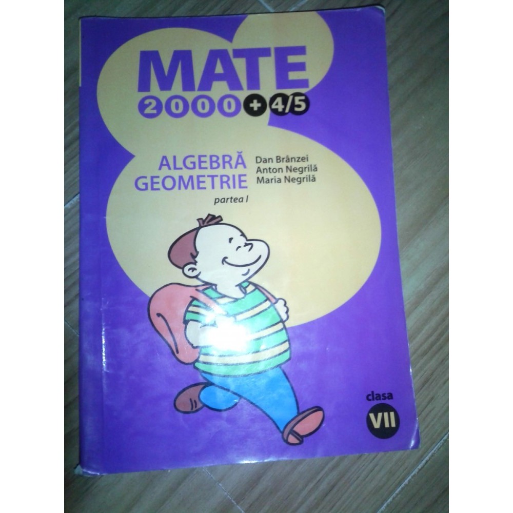 Culegere matematica clasa a 7-a, partea 1 | Okazii.ro